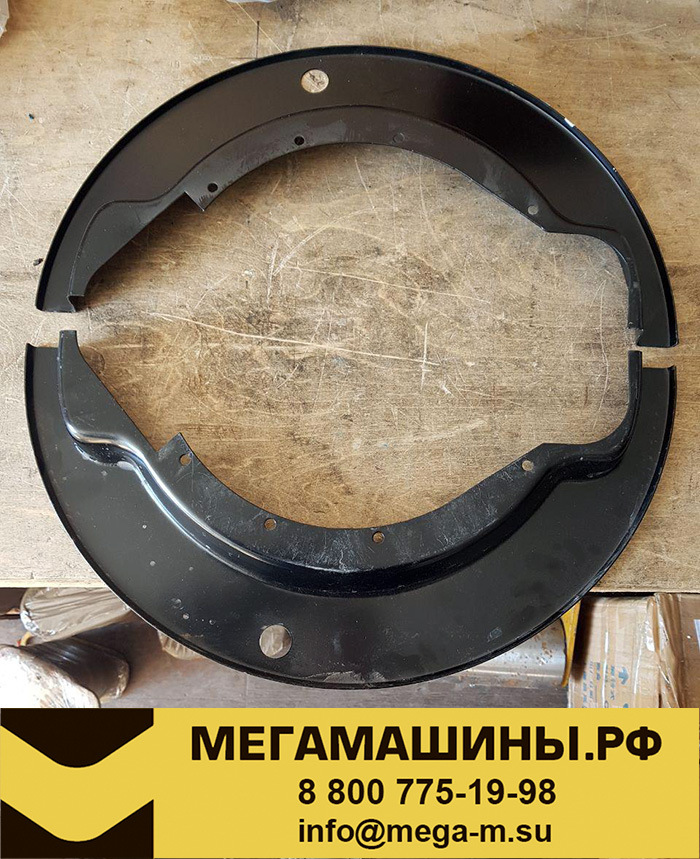 Пыльник (щиток) тормозов передний нижний Урал-63685