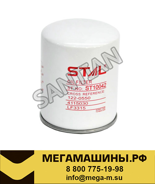 Фильтр масляный ST10042 (LF3315, P502072, P553315, P779199, 8784404, 32 ...