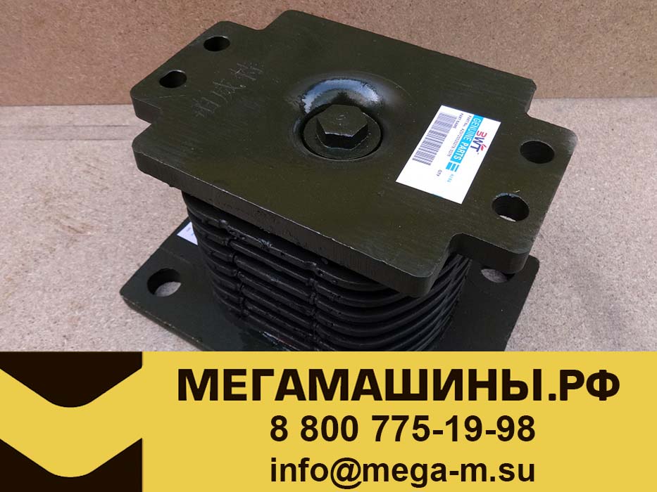Подушка задней рессоры (4 отв.) самосвал HOWO T5G AZ9725520683