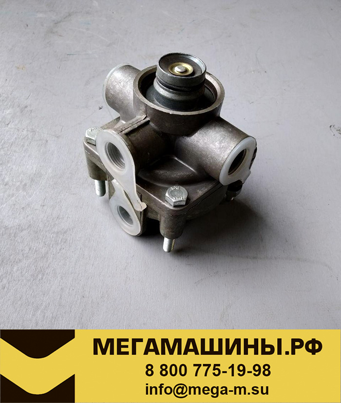 Клапан воздушный тормозной (ускорительный) МАЗ, ЗИЛ 100-3518010-10